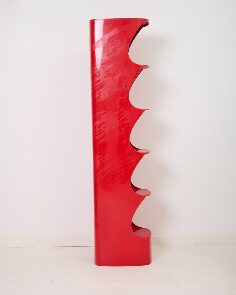 Red Totem Column by Valeric Doubroucinskis for Rodier, 1970s for sale ...