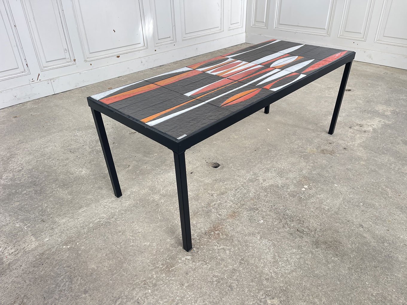 Shuttle Coffee Table by Roger Capron, 1950s for sale at Pamono