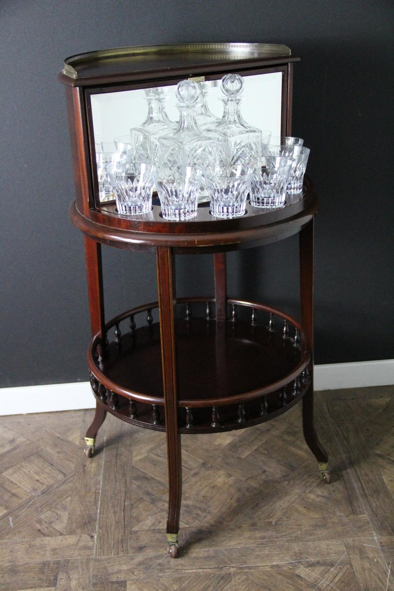 Spinning Bar Cabinet, 1920s for sale at Pamono