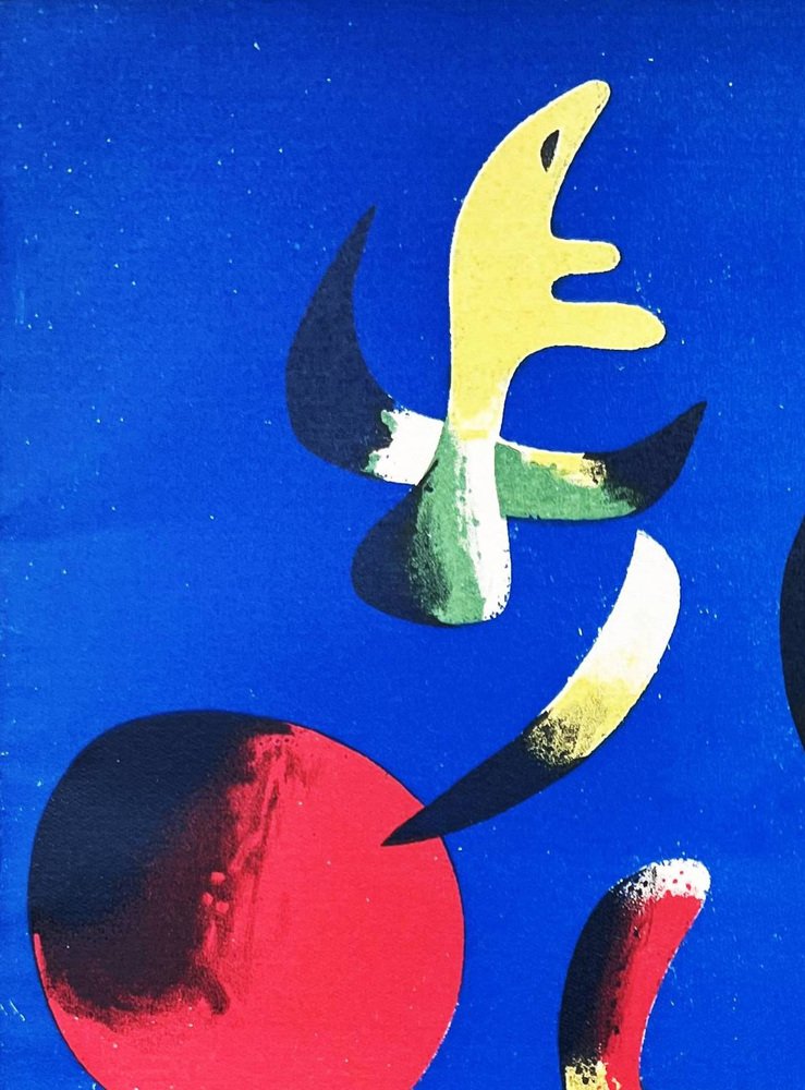 Joan Miró, L'Air, 1937, Litografia in vendita su Pamono