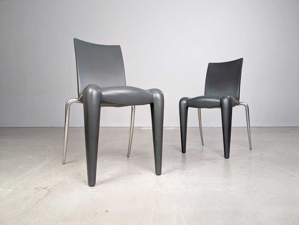 Louis 20 Chairs by Philippe Starck for Vitra, 1990s, Set of 2 for sale ...
