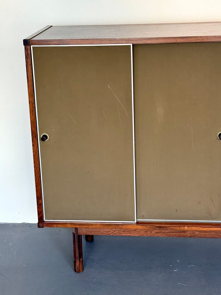Italian Wood Sideboard by George Coslin, 1950s for sale at Pamono
