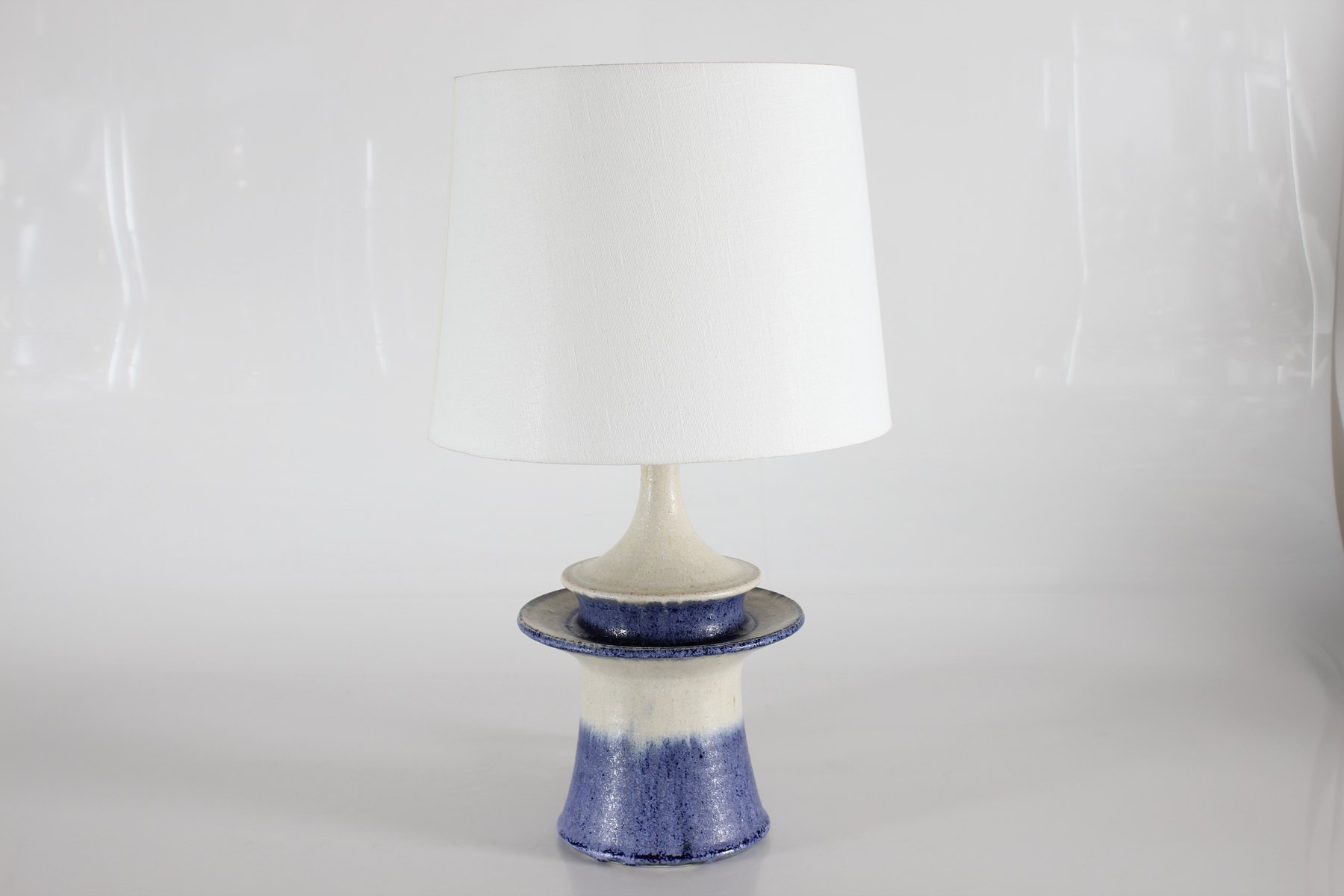 Danish Sculptural Purple Table Lamp by Carl Cunningham Cole for HAK ...