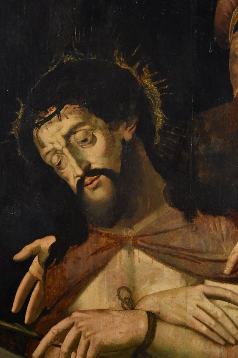 Cerchia di Michael Coxie, Ecce Homo, Ponzio Pilato, 1580, Olio su ...
