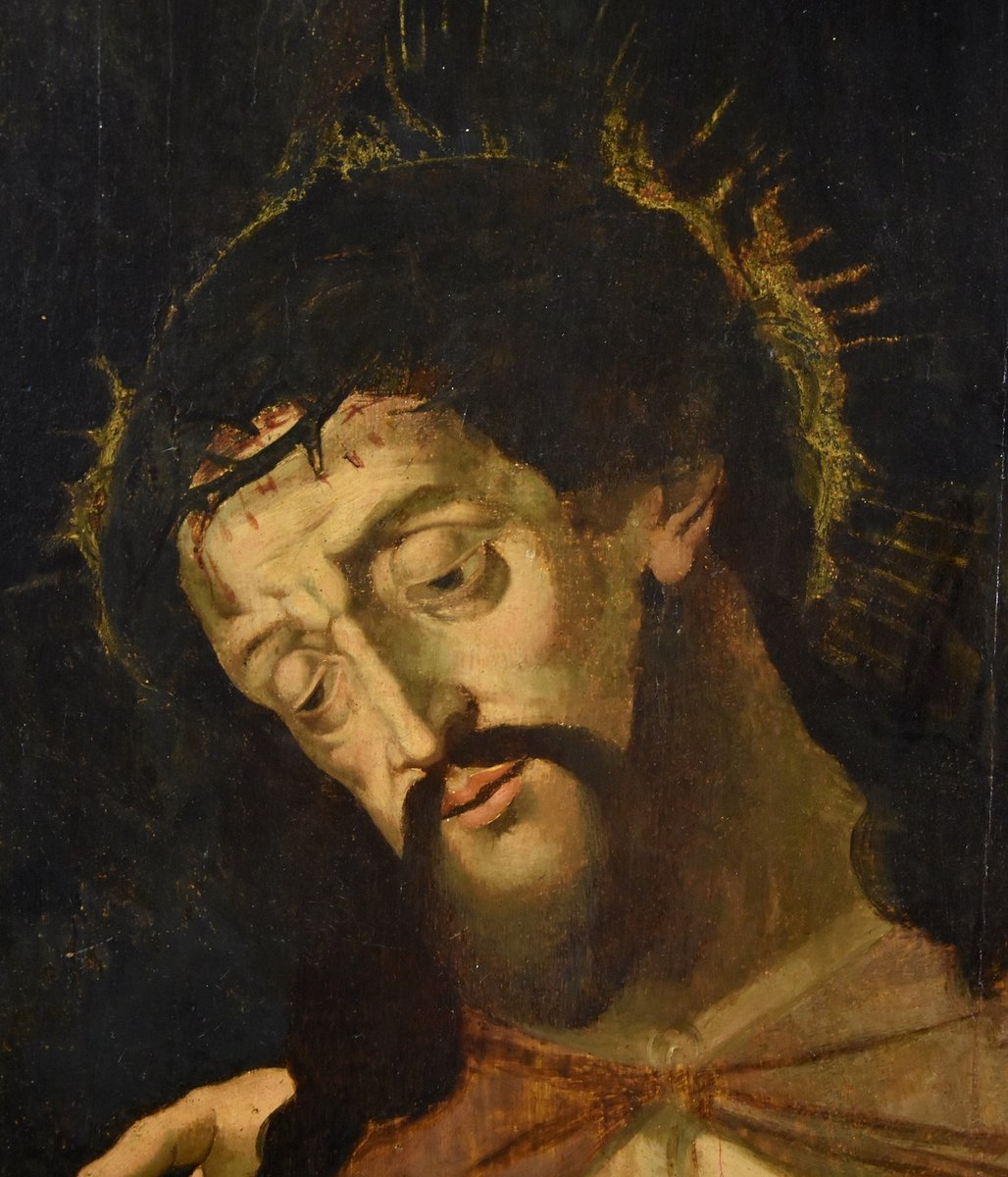 Circle of Michael Coxie, Ecce Homo, Pontius Pilate, 1580, Oil on Board ...