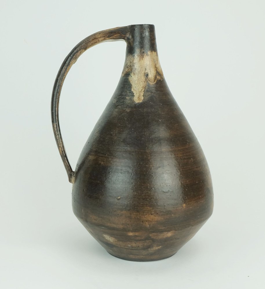 Danish Modern Studio Pottery Ceramic Vase by Conny Walther, Denmark ...