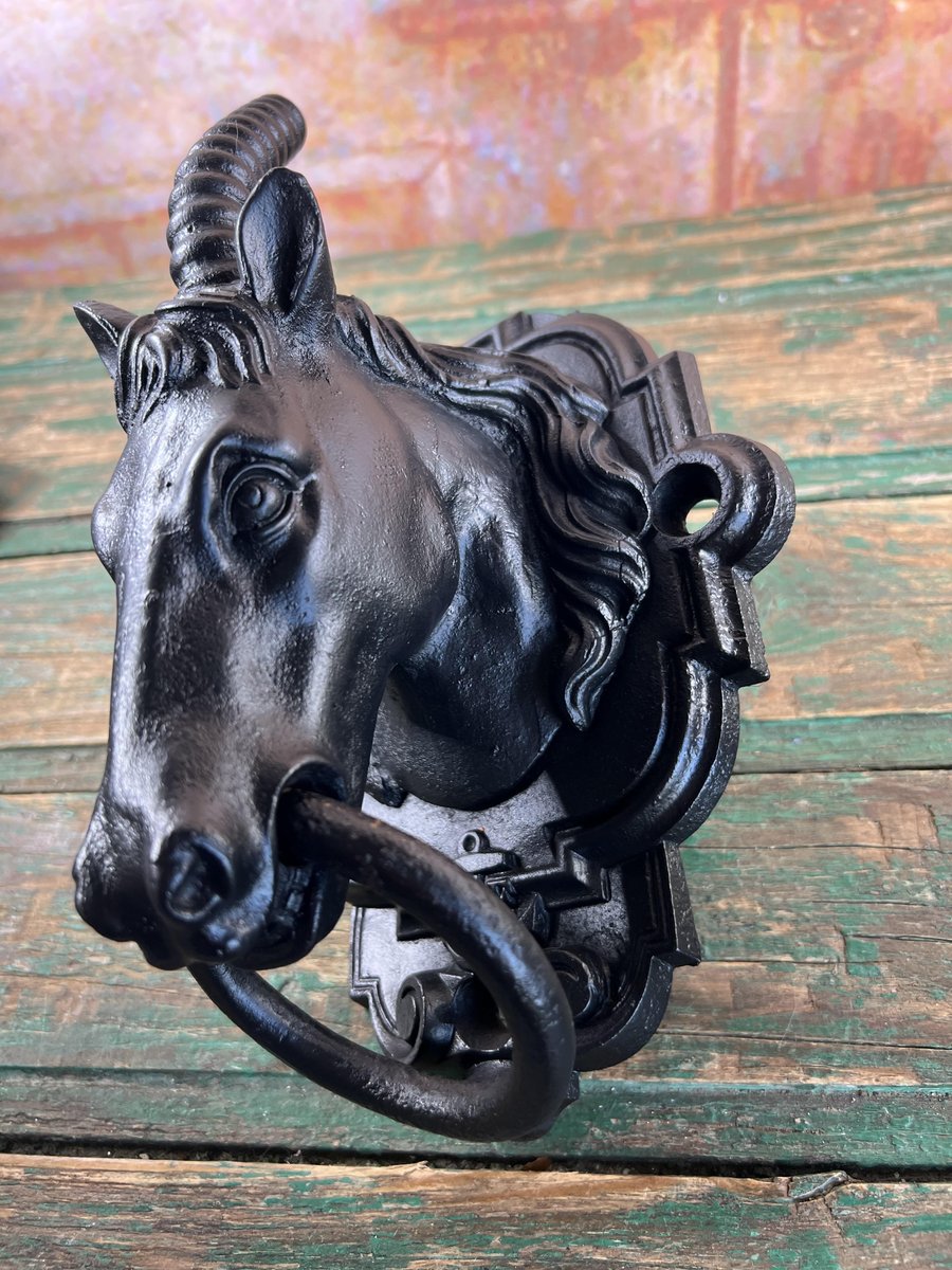 Cast Iron Stable Wall Bracket, 1890s for sale at Pamono