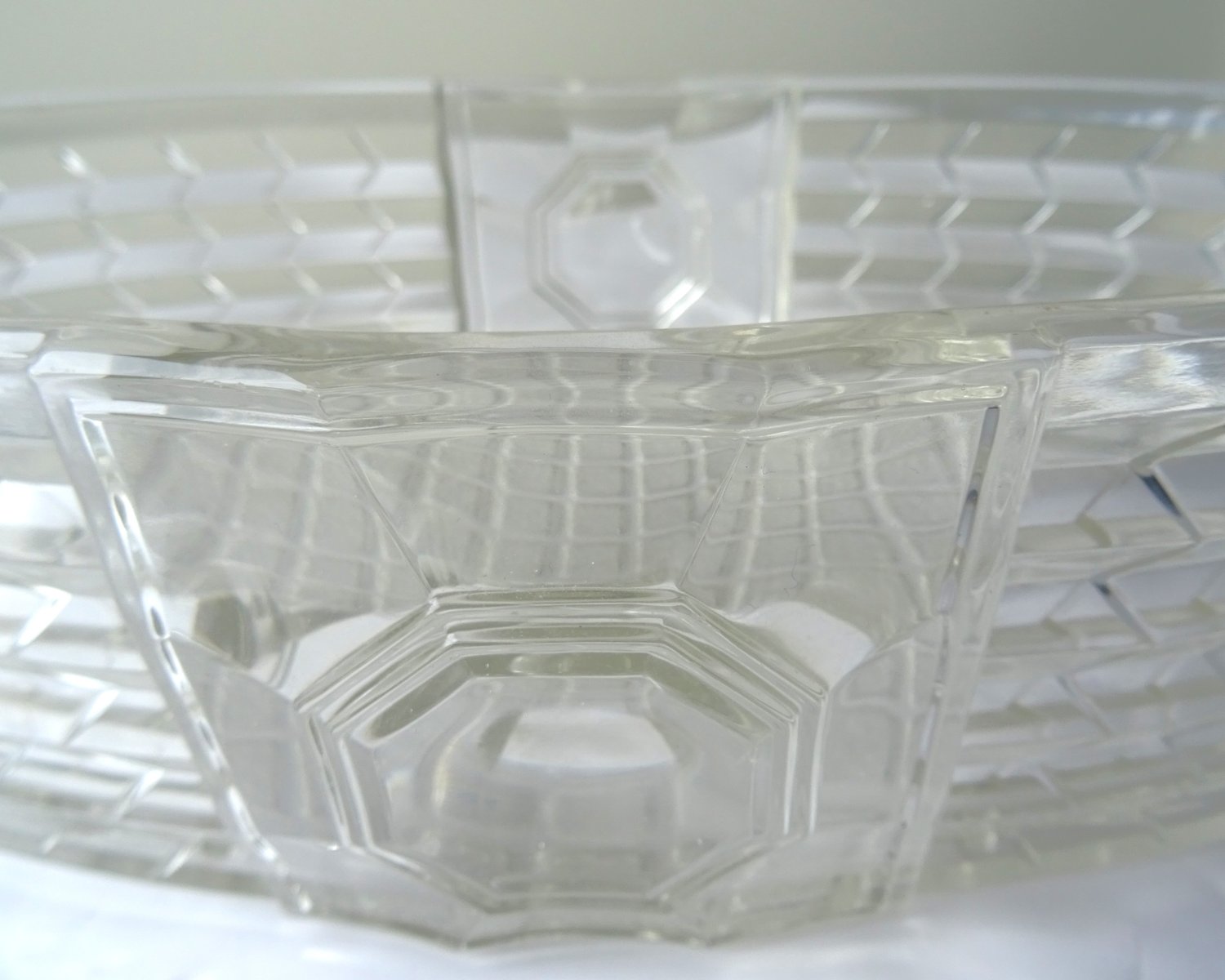 Luxval Coupe Dish from Val Saint Lambert, 1930s for sale at Pamono