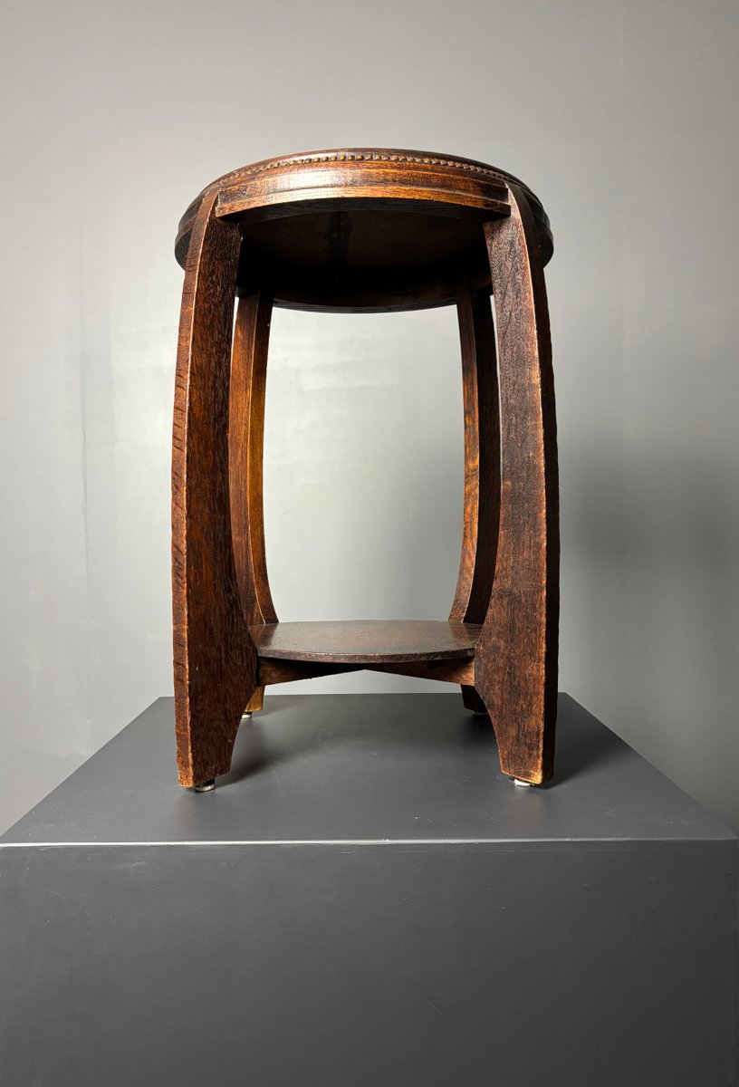 Table d'Appoint d'École Art Déco Amsterdam Vintage, Pays-Bas, 1930s en ...