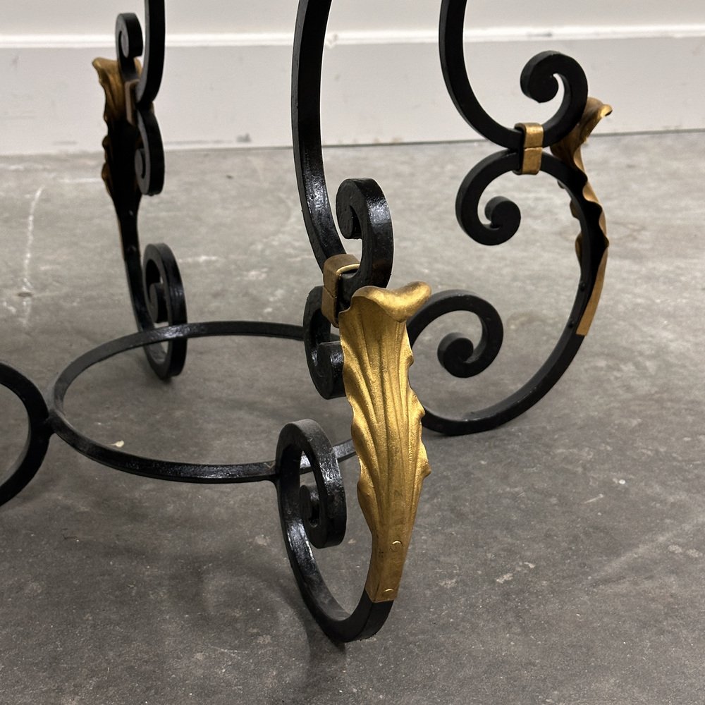 Table Basse Néoclassique Revival dans le style d'Hollywood Regency ...