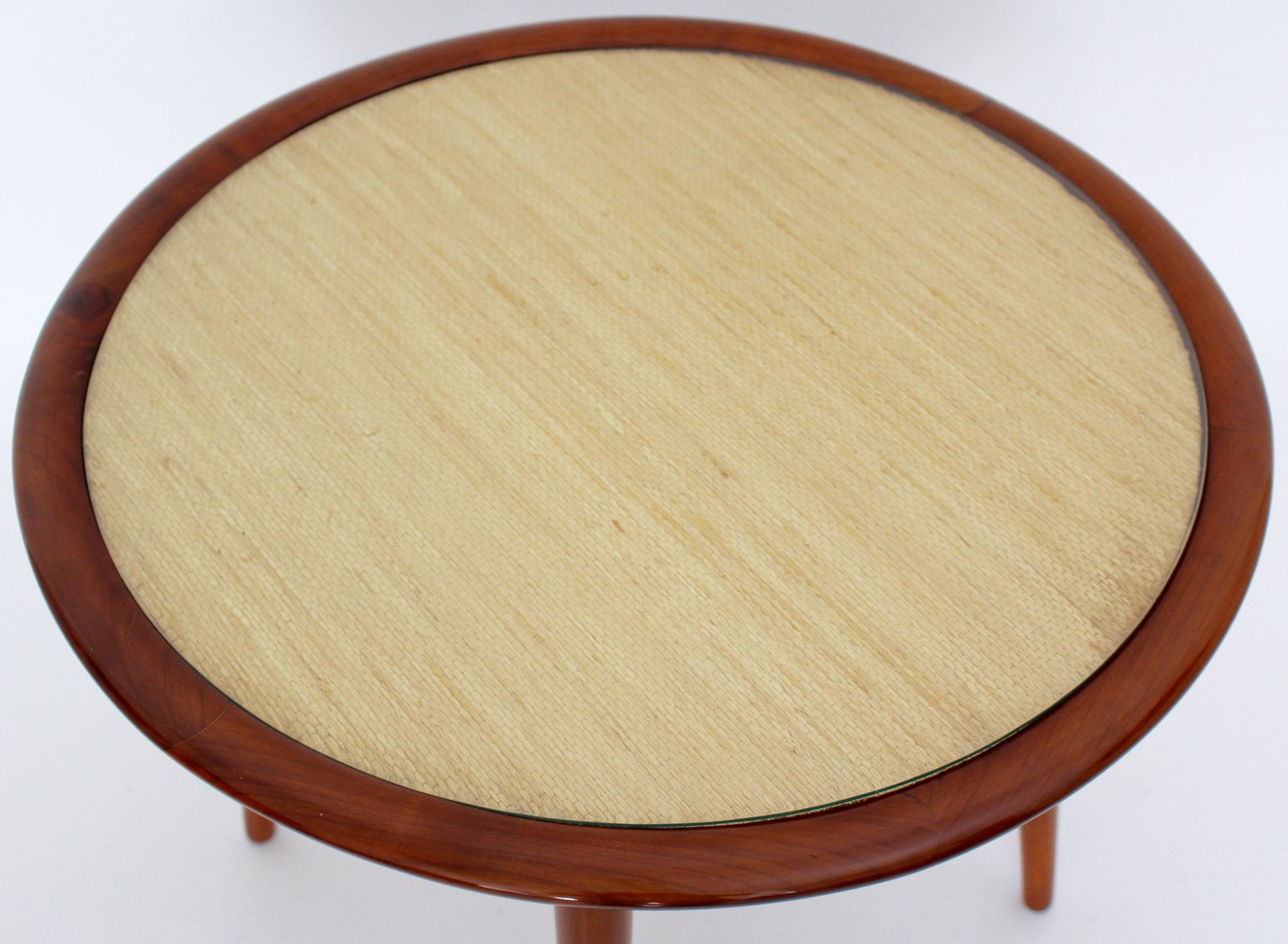 Österreichischer Mid-Century Kirschholz Couchtisch von Max Kment bei ...