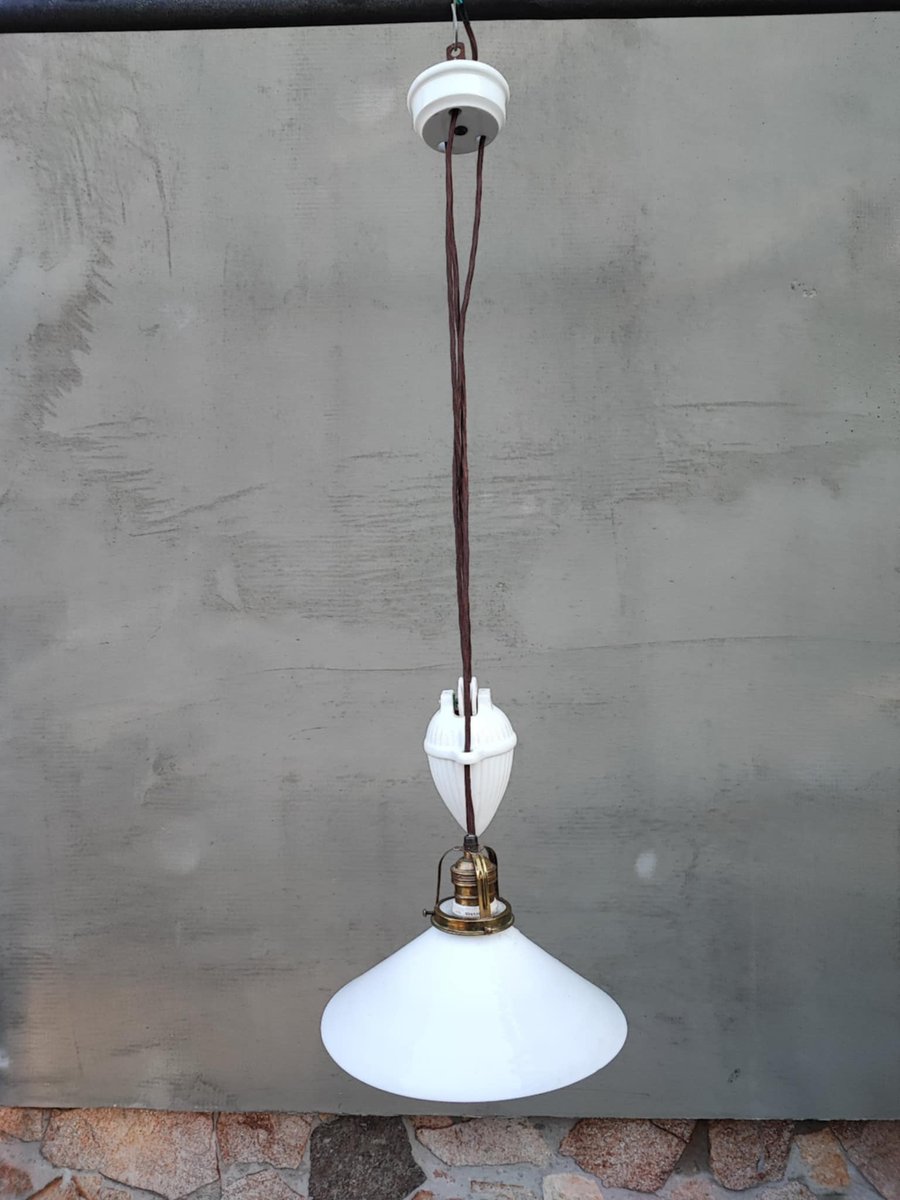 Porcelain Lamp Counterweight, 1920s for sale at Pamono
