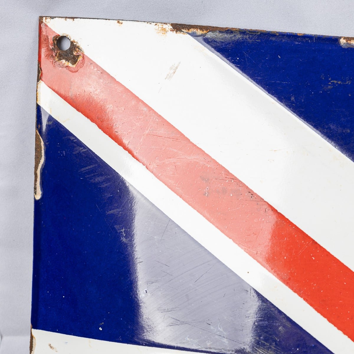 Enamel Rolls Royce Union Jack Sign for sale at Pamono
