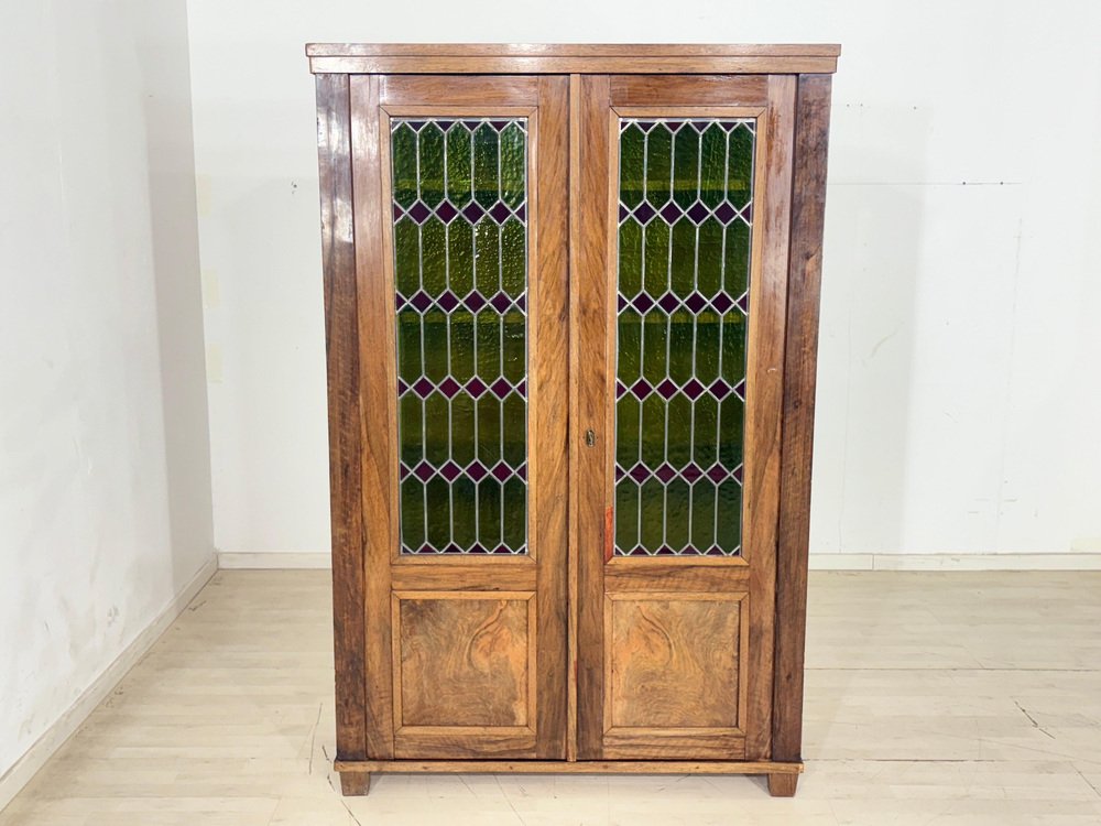 Louis Philippe Fan-Shaped Display Cabinet, 1880s for sale at Pamono