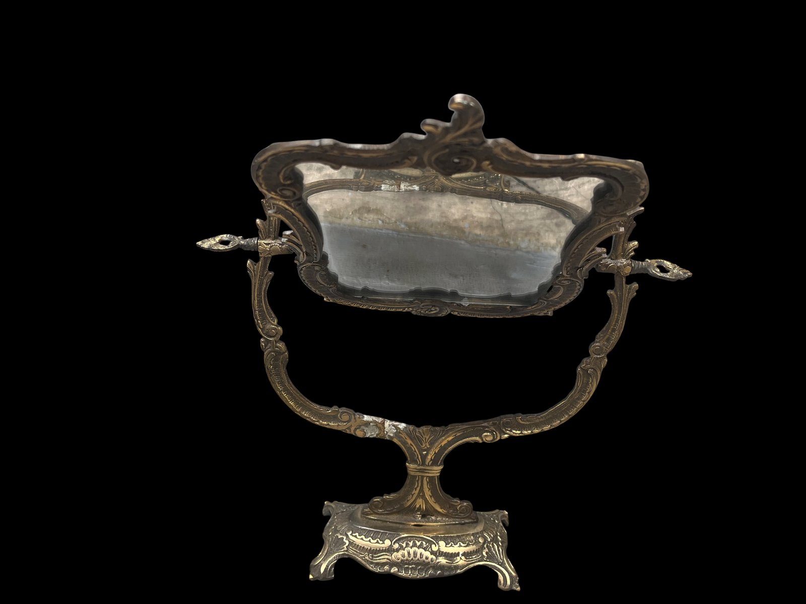 Brass Vanity Mirror, 2000s for sale at Pamono