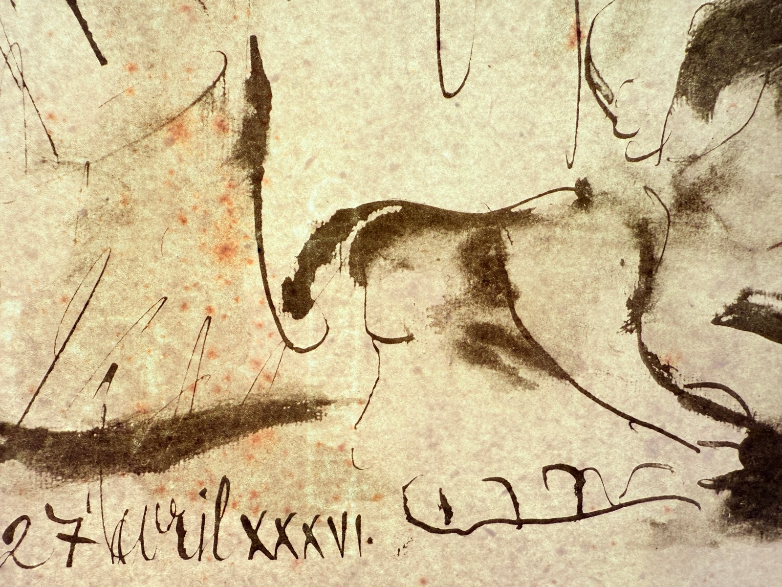 Pablo Picasso, Scene de famille, 1967, Lithographie bei Pamono kaufen