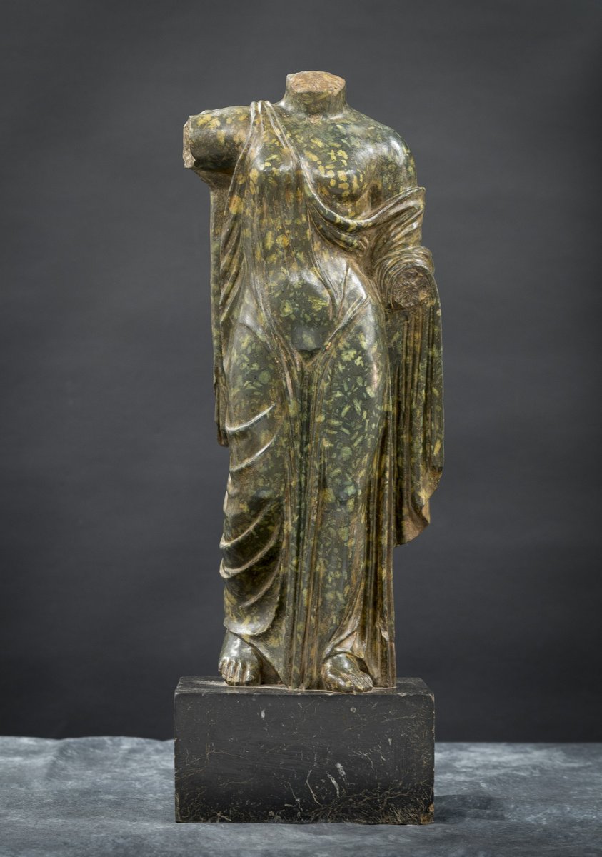 Headless Statue in Green Porphyry for sale at Pamono