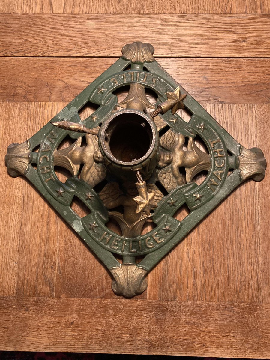 Christmas Tree Stand, Silent Night, Holy Night, Germany, 1920s for sale ...