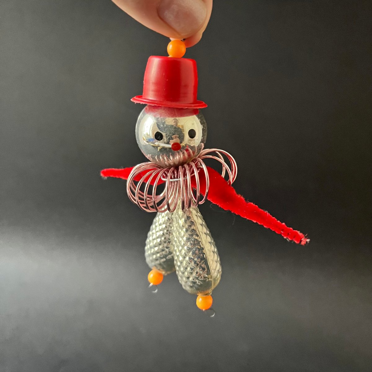Vintage Eastern European Handmade Circus Troupe Christmas Decorations ...