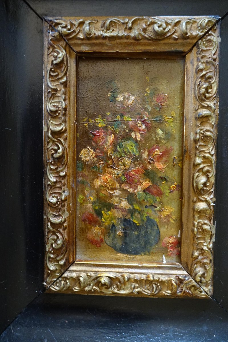 Napoleon III Floral Still Life, 1800s, Oil Painting, Framed for sale at ...