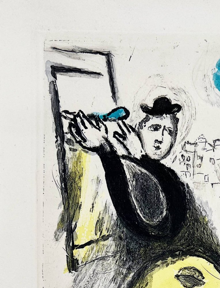 Marc Chagall, De Mauvais Sujets: Planche II, 1958, Aquatint Etching ...