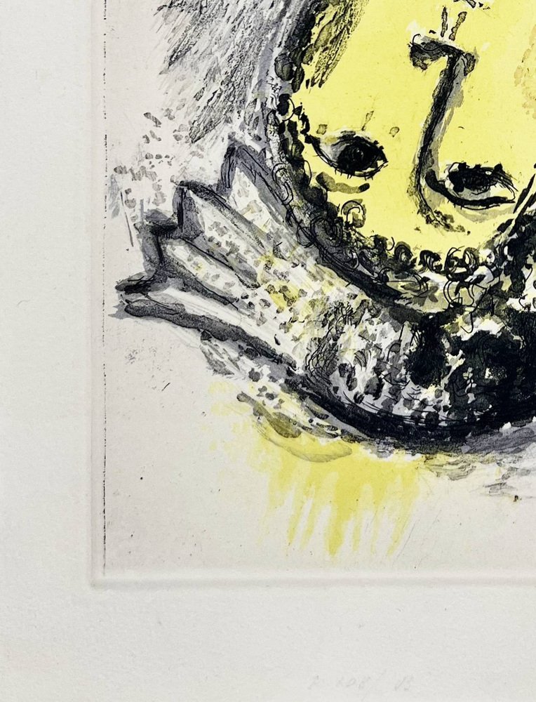 Marc Chagall, De Mauvais Sujets: Planche II, 1958, Aquatint Etching ...
