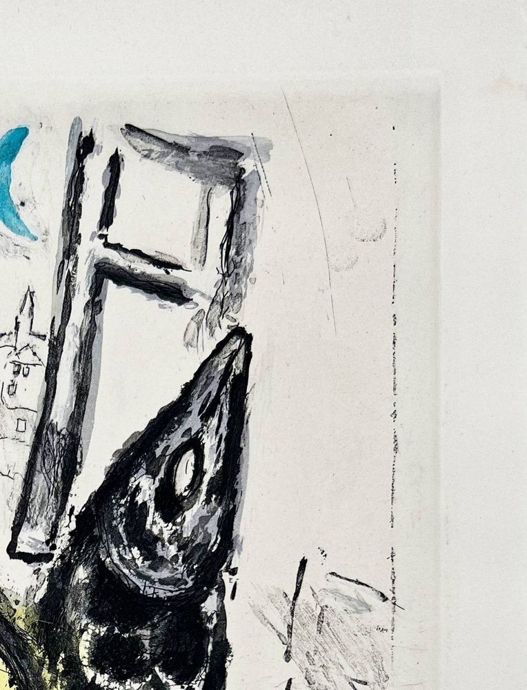Marc Chagall, De Mauvais Sujets: Planche II, 1958, Aquatint Etching ...