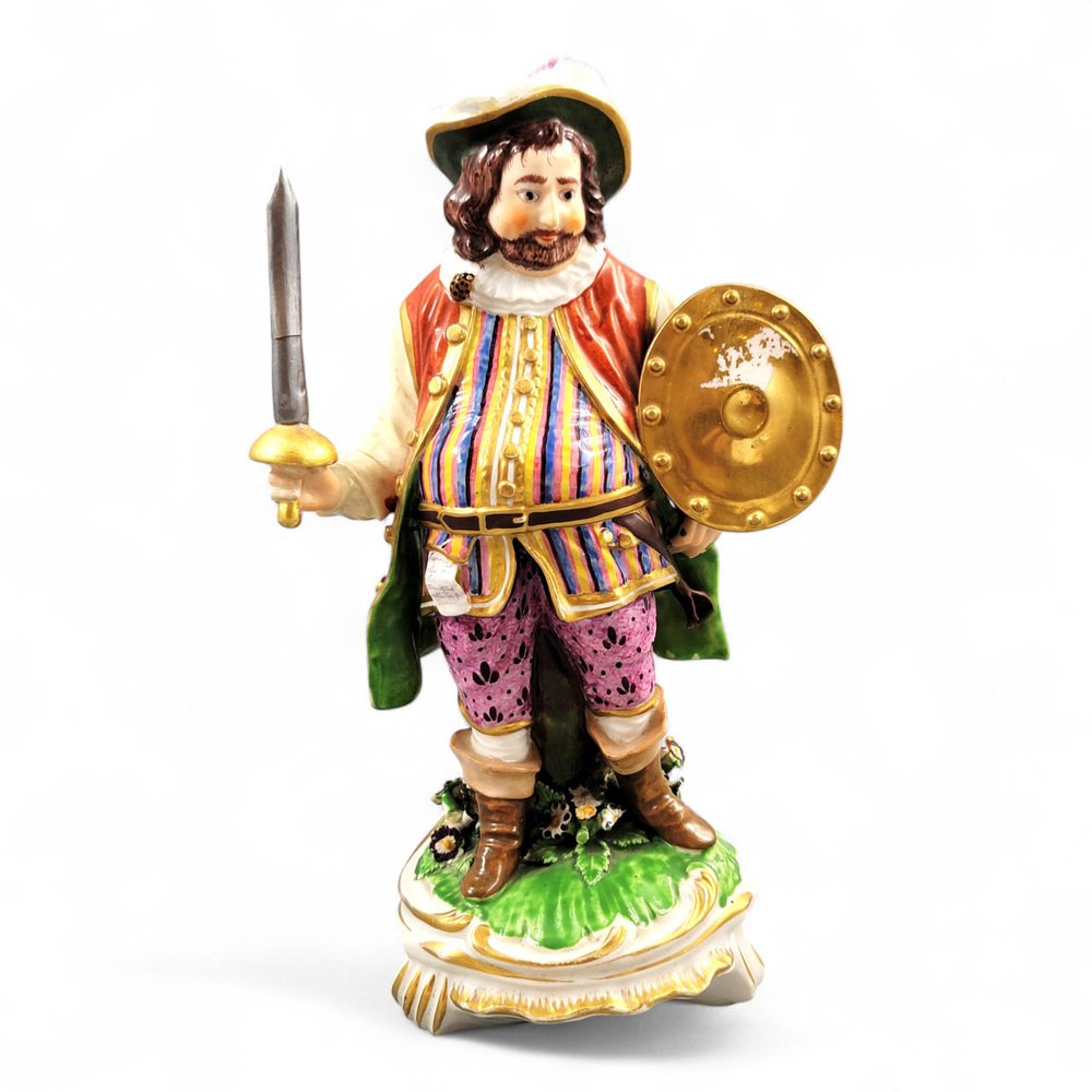 Figure of James Quin as Sir John Falstaff from Derby Porcelain, England ...
