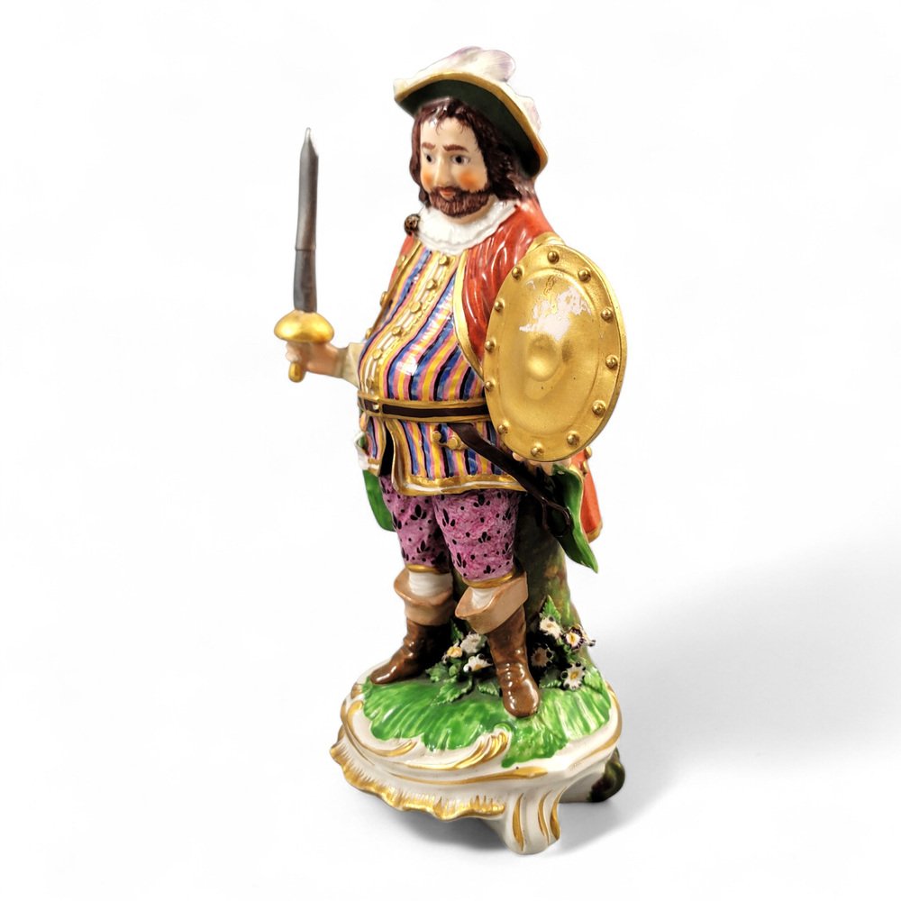 Figur von James Quin als Sir John Falstaff aus Derby Porcelain, England ...