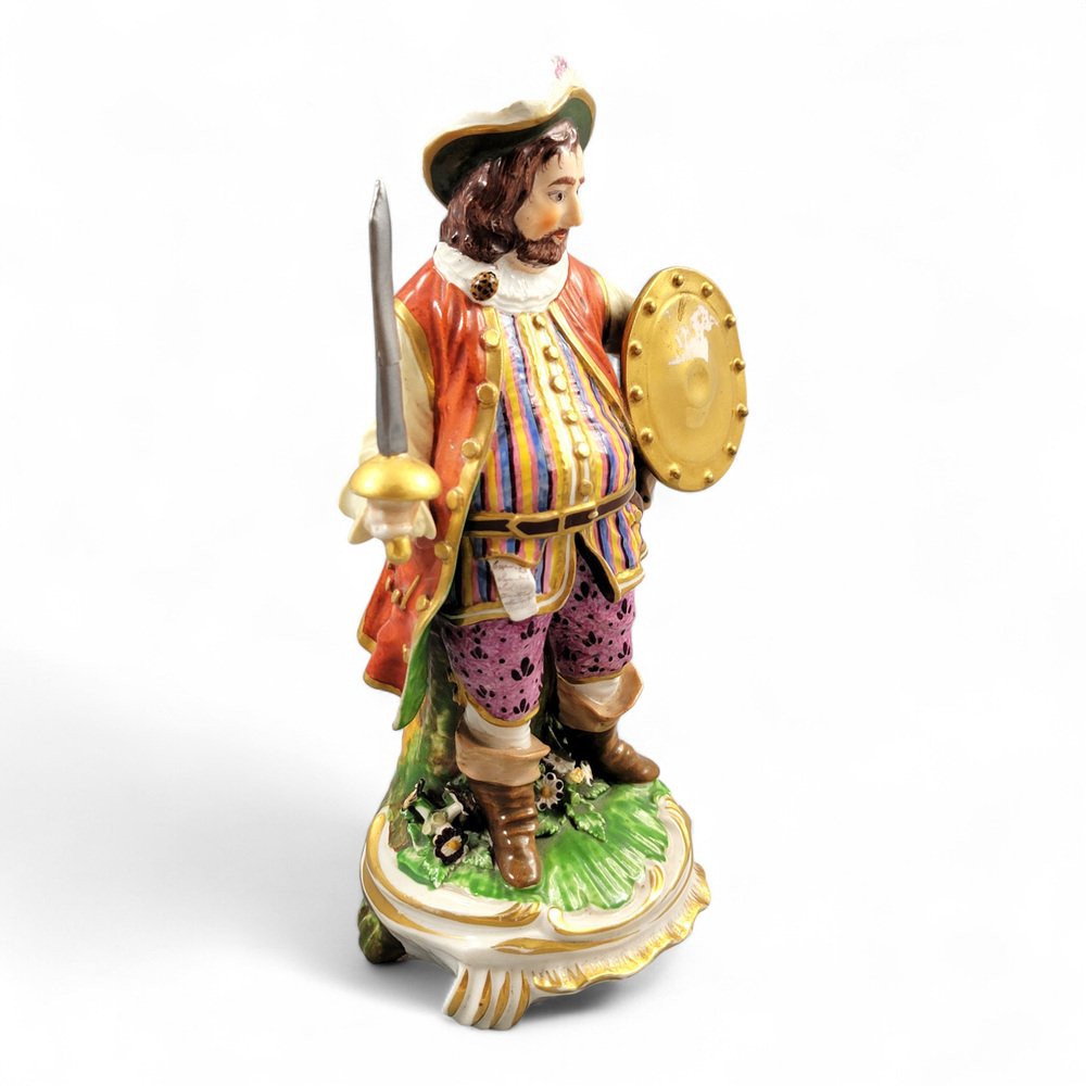 Figura di James Quin nei panni di Sir John Falstaff da Derby Porcelain ...