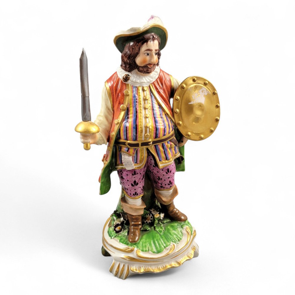 Figura di James Quin nei panni di Sir John Falstaff da Derby Porcelain ...