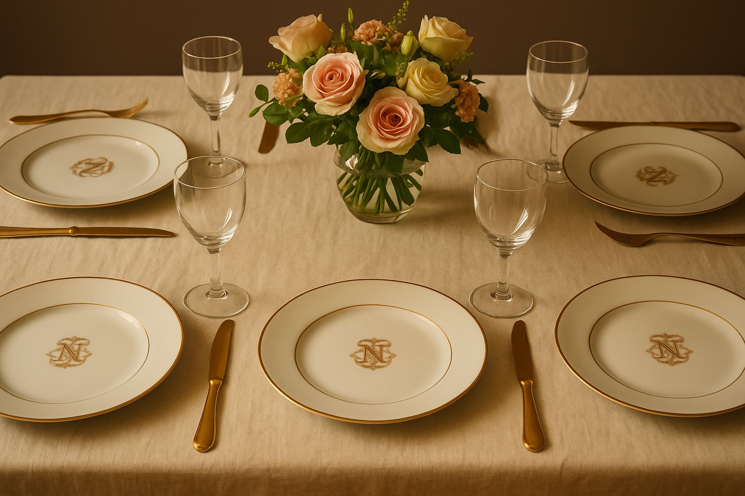 Napoleon III Porcelain Dinner Service from Sèvres, 1850, Set of 29 for ...