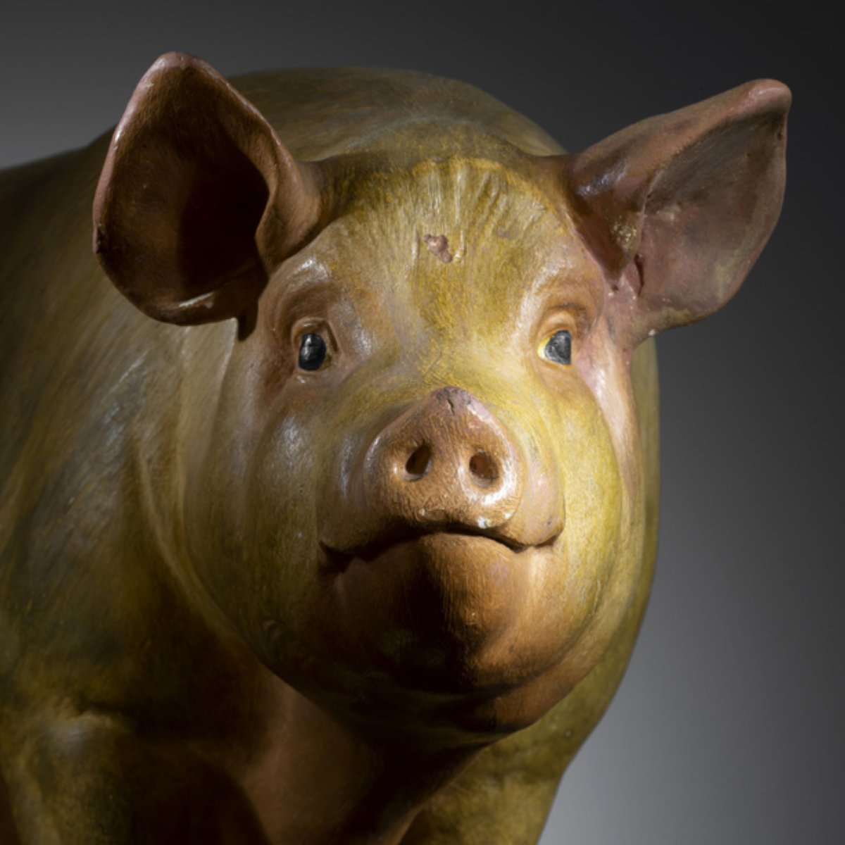 Max Landsberg, Pig Model, 1889, Plaster for sale at Pamono