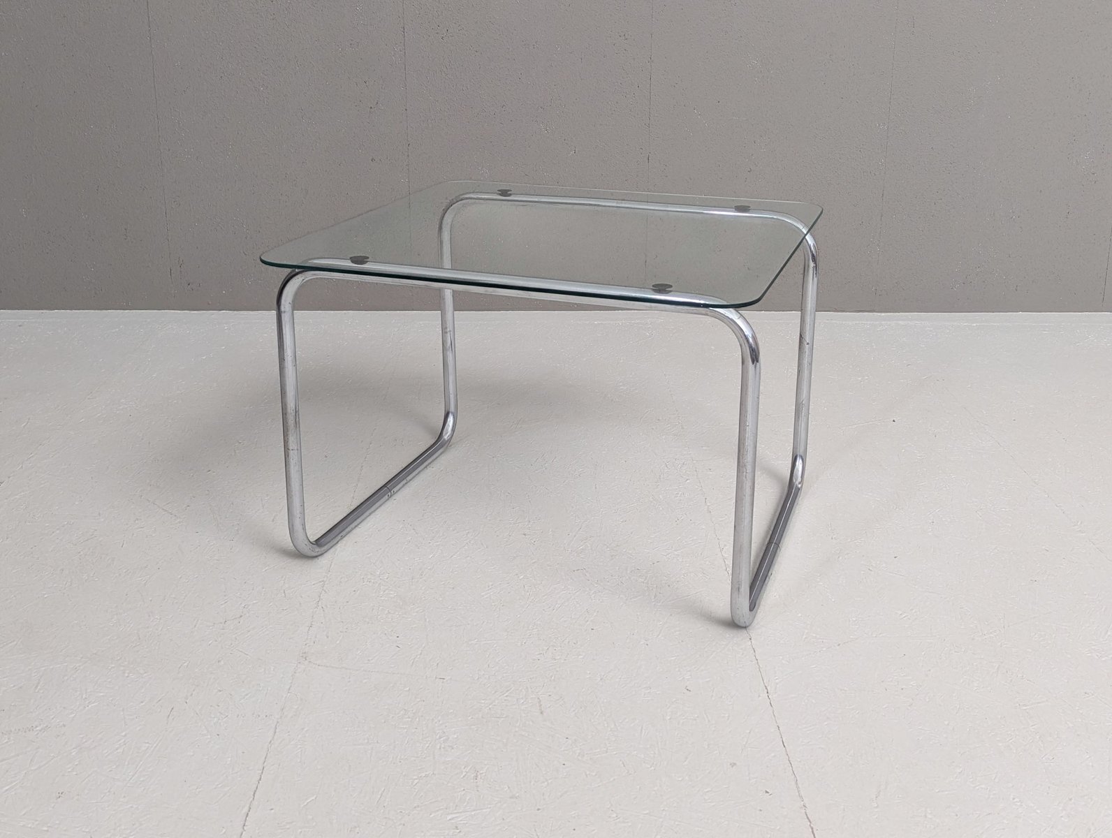 Mid-Century Modern Tubular Steel Coffee Table, 1960s for sale at Pamono
