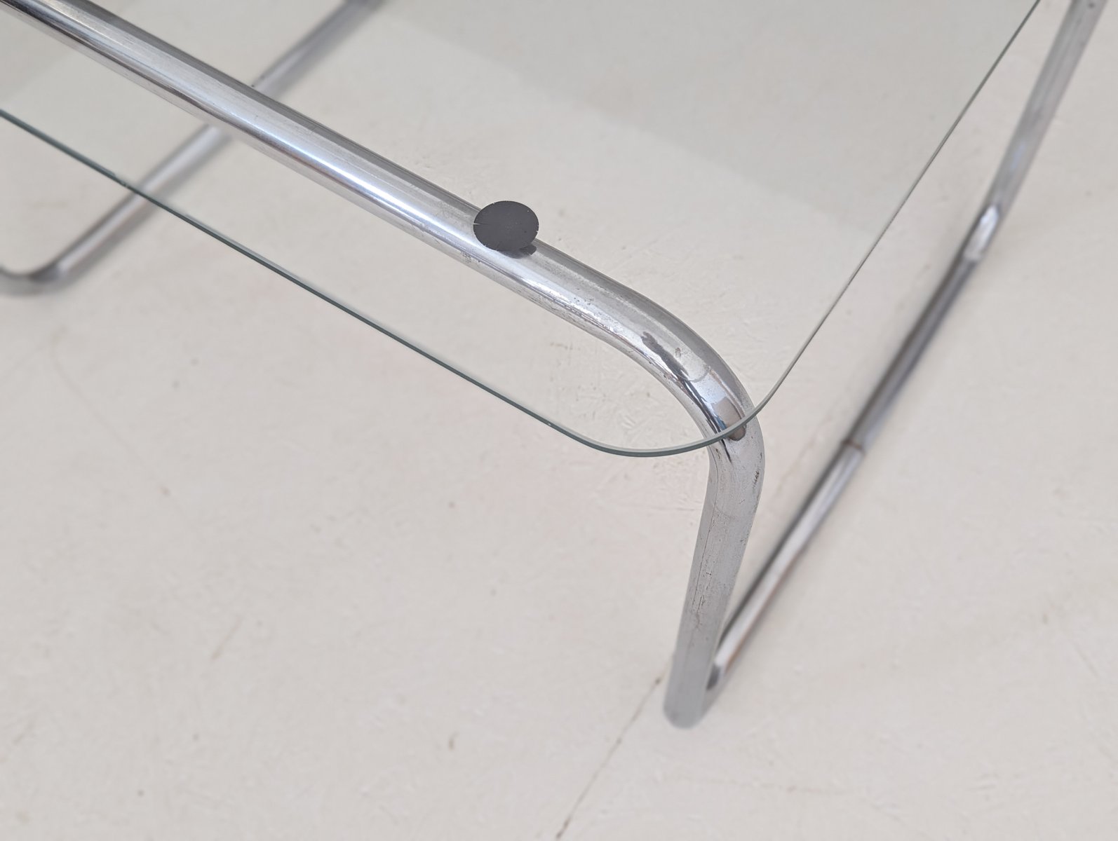 Mid-Century Modern Tubular Steel Coffee Table, 1960s for sale at Pamono