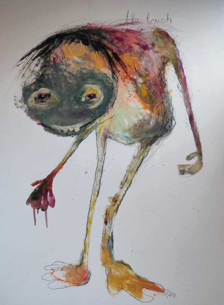 Juliane Hundertmark, Untitled 9, 2025, Oil on Archival Paper for sale ...