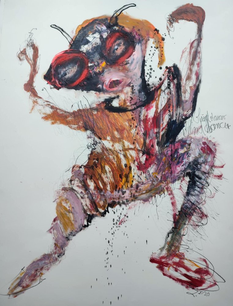 Juliane Hundertmark, Untitled 11, 2025, Oil on Archival Paper for sale ...