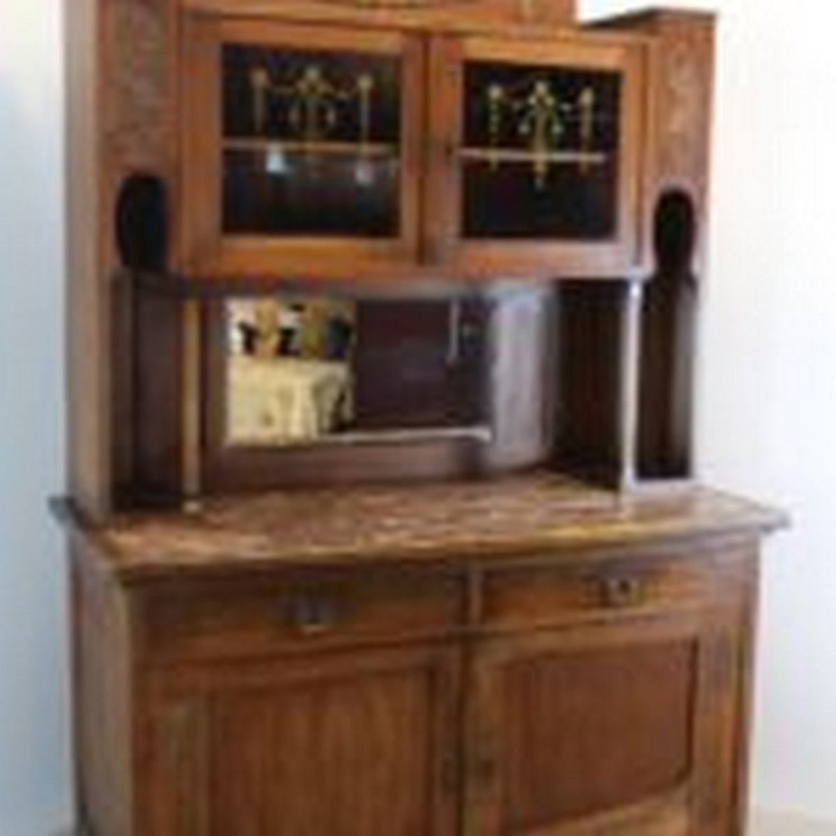 Art Nouveau Bourgeois Style Kitchen Buffet, 1890s for sale at Pamono