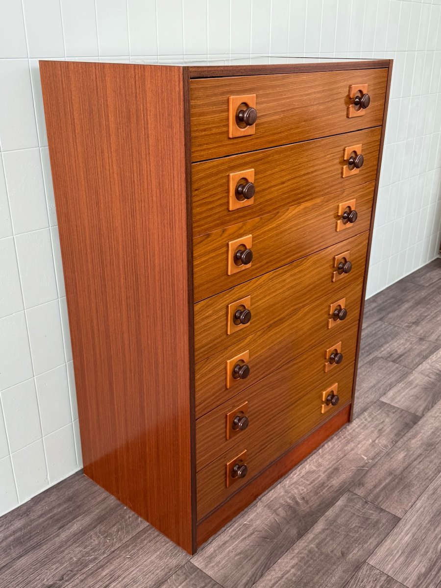 Italian Vertical Chest of Drawers, 1970s for sale at Pamono