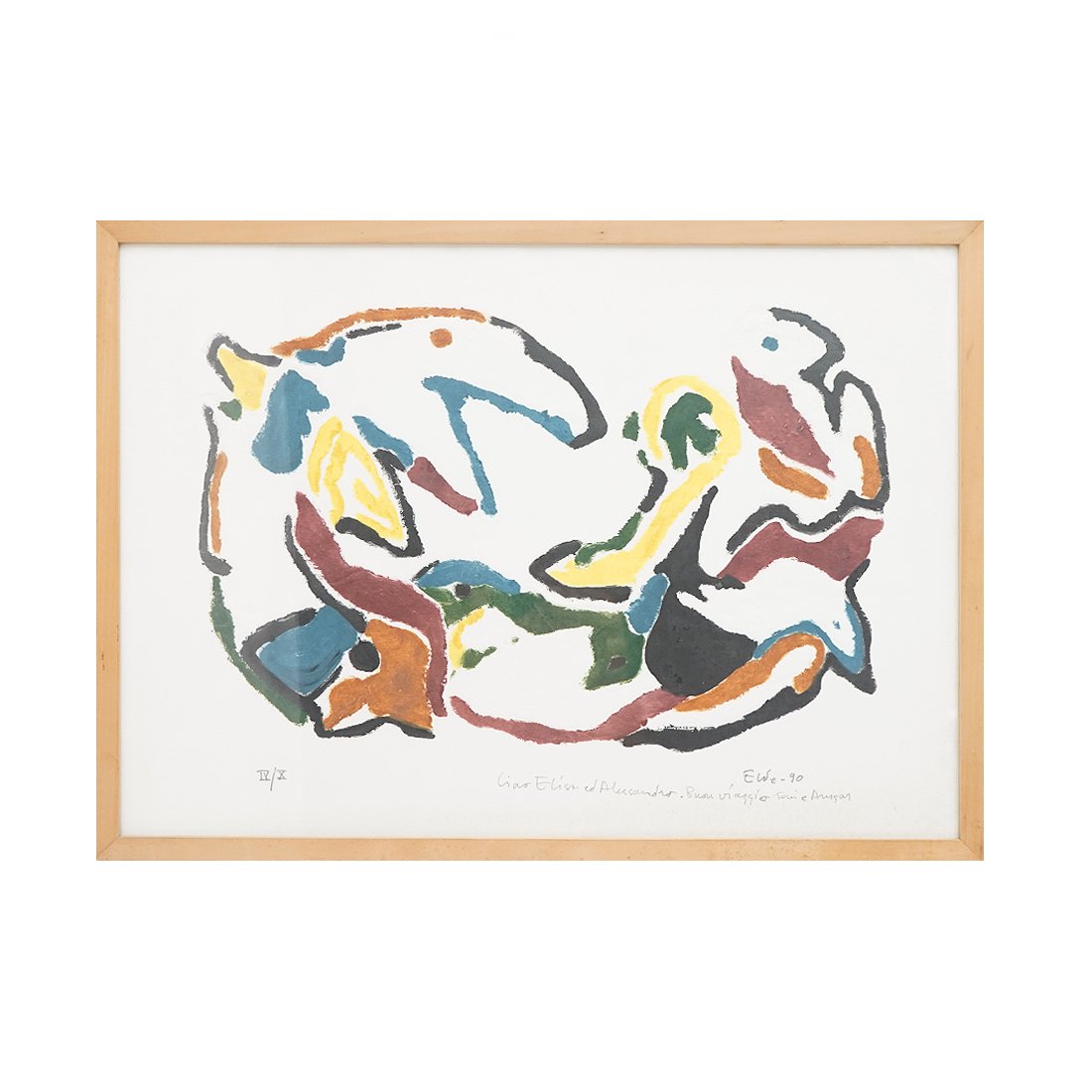 Ansgar Elde, Il Bostrico, 1990s, Monotype Engraving and Woodcut for ...