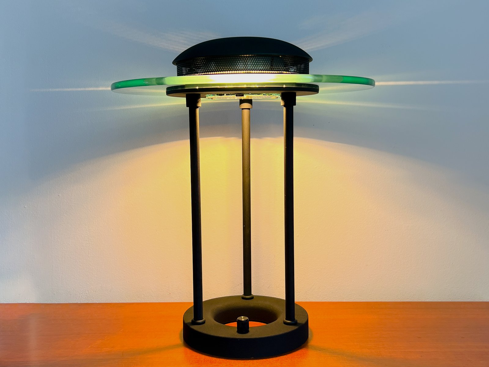 Vintage Space Age Saturn Banker's Desk Lamp attributed to Robert ...