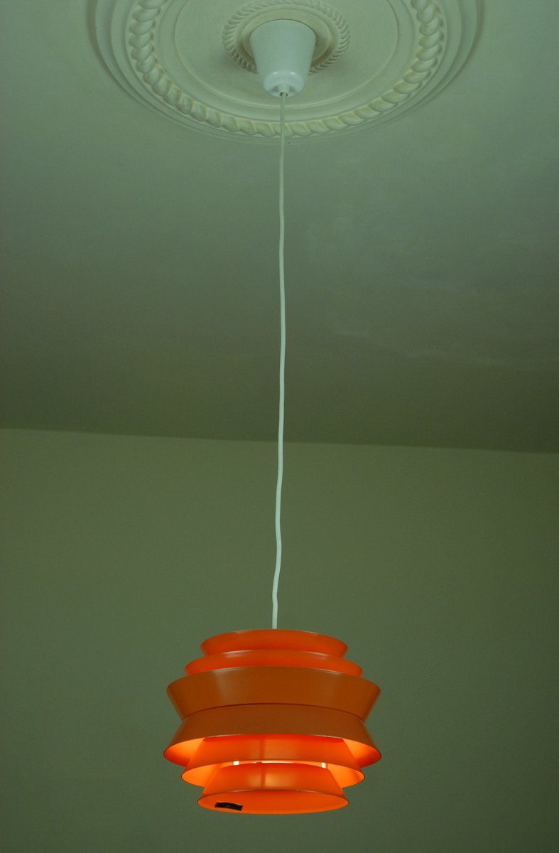 Vintage Swedish Trava Pendant Lamp by Sigurd Lindkvist for Granhaga ...