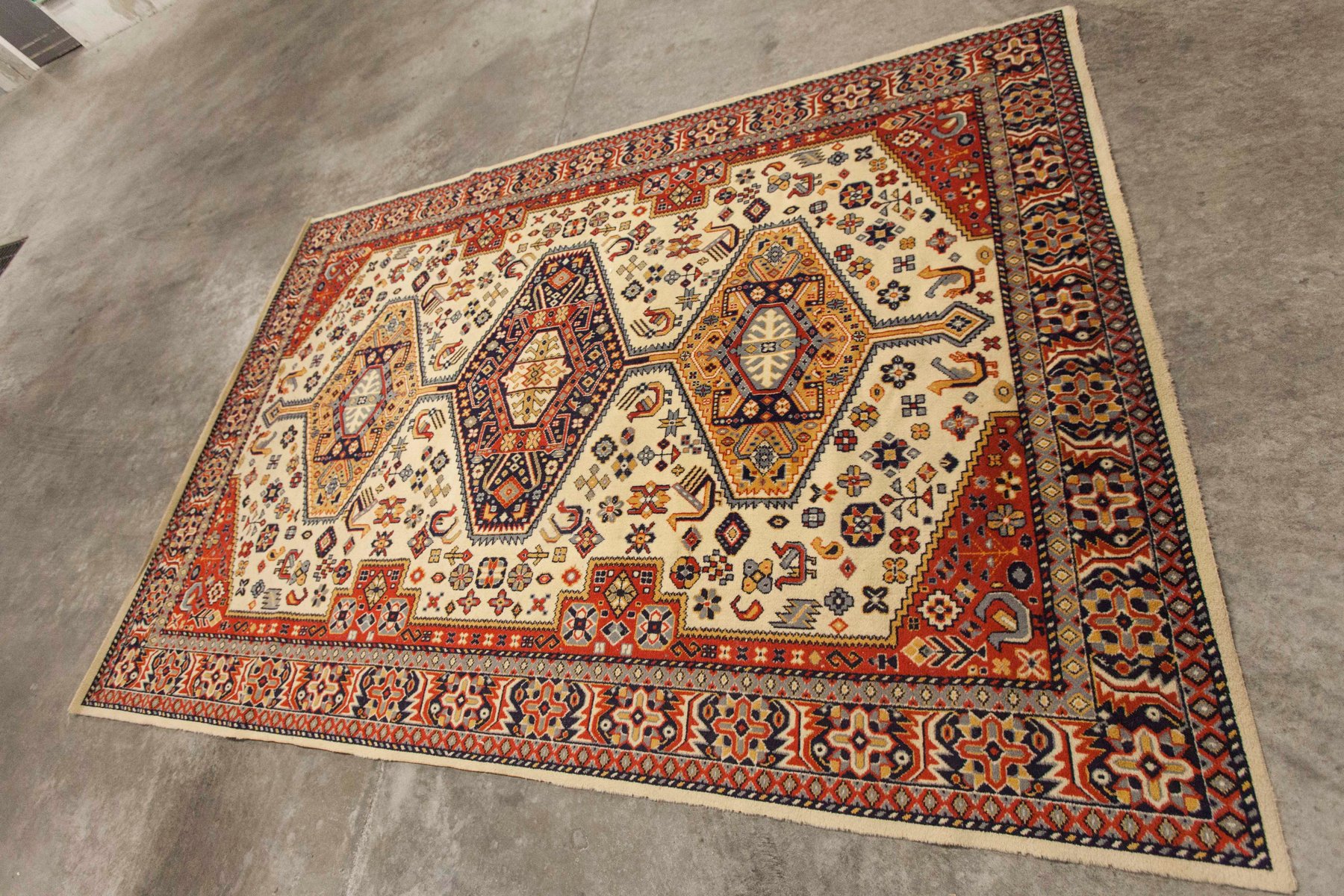 Eulan Bayer Wool Rug from Apollo, Germany, 1960s for sale at Pamono
