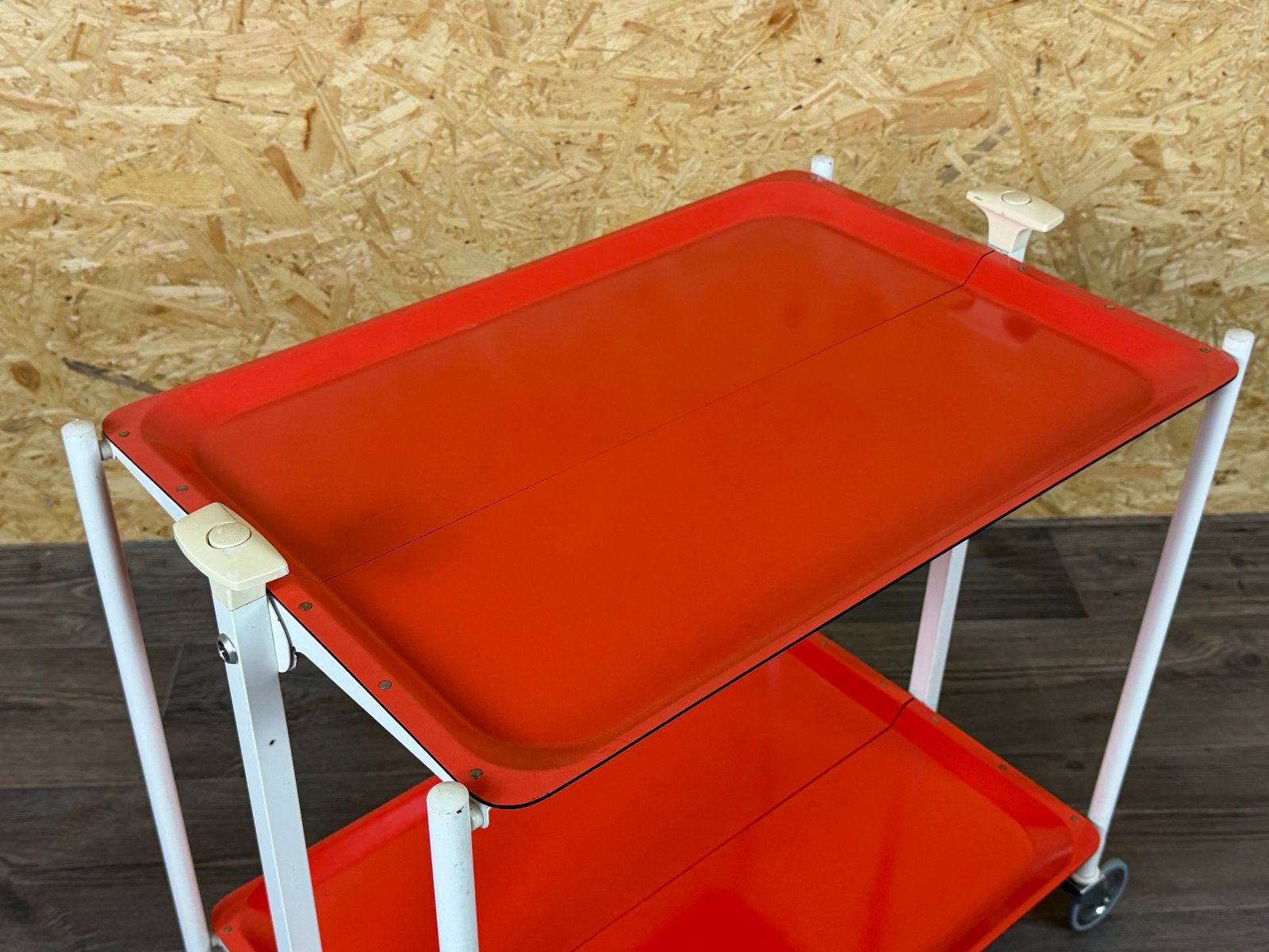 Vintage Space Age Serving Trolley, 1970s for sale at Pamono