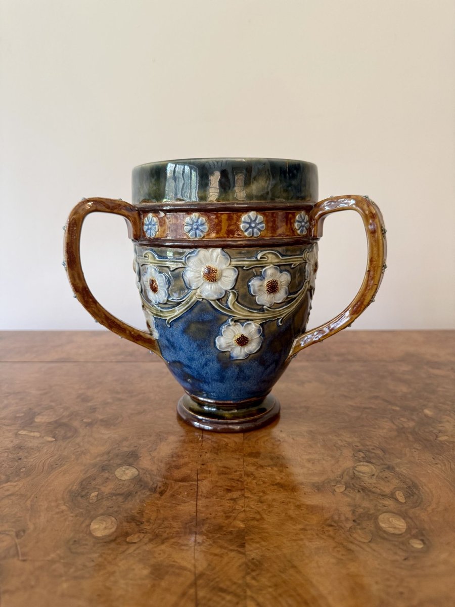 Antique Loving Cups from Royal Doulton, 1900s, Set of 2 for sale at Pamono