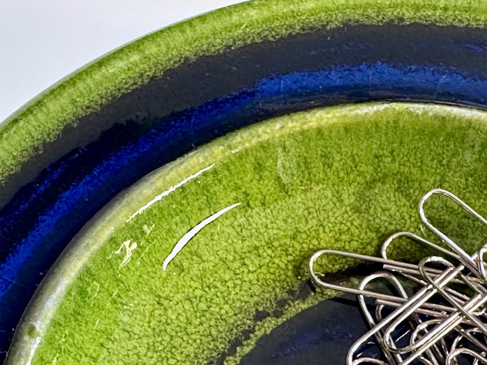 Brutalist Sculptural Glazed Ceramic Art Bowl by Renée Neue for ...