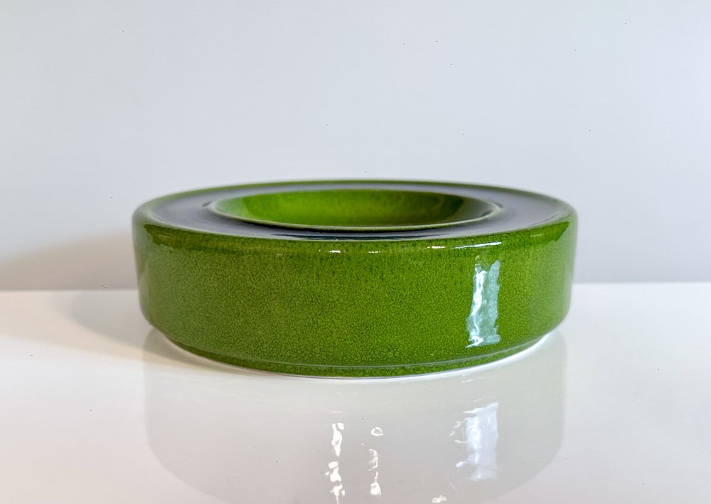 Brutalist Sculptural Glazed Ceramic Art Bowl by Renée Neue for ...