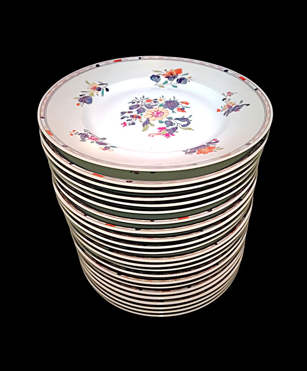 Large Porcelain Dinner Service by Raynaud Limoges, 1960s, Set of 69 for ...