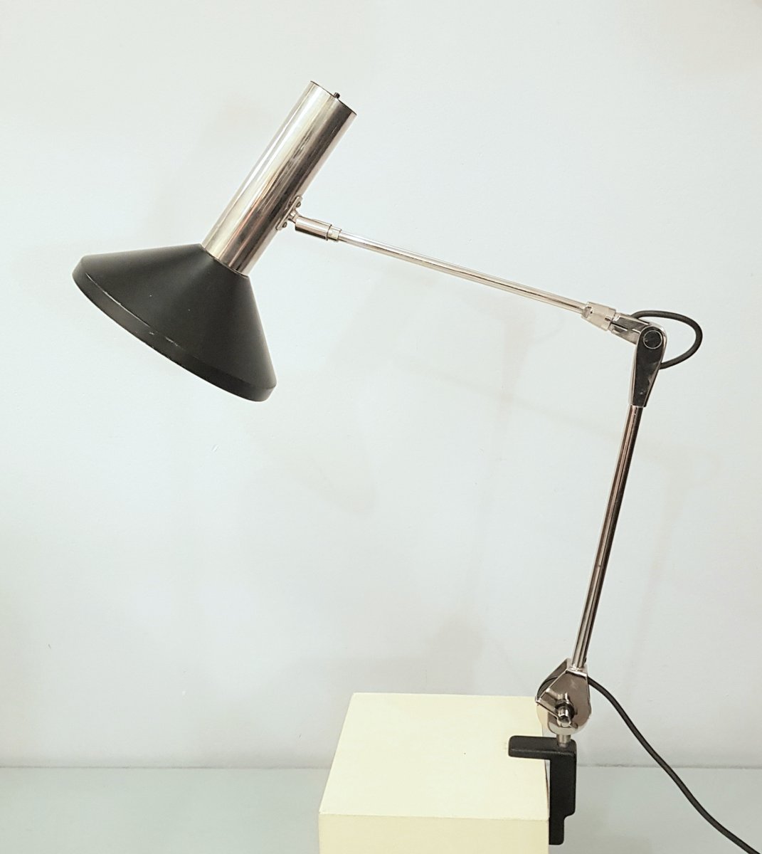 Clamp Lamp by Koch & Lowy, 1960s for sale at Pamono