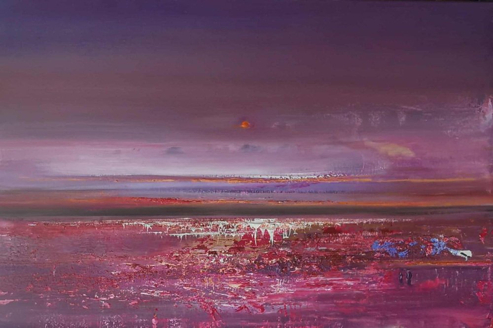 Barbara Hubert, The End of Summer, 2025, Oil on Canvas for sale at Pamono